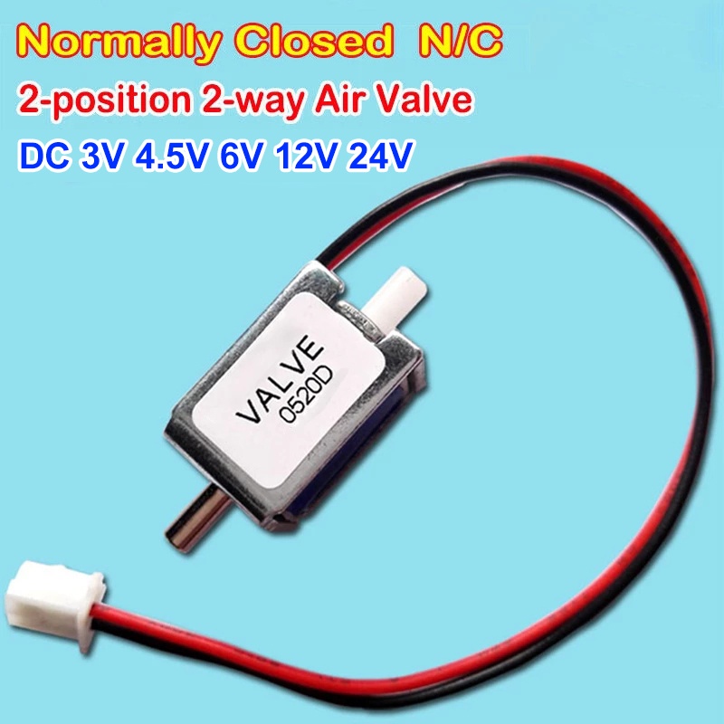 Van Điện Từ Mini Chuyên Dụng DC 3V 4.5V 6V 12V 24V | Shopee Việt Nam