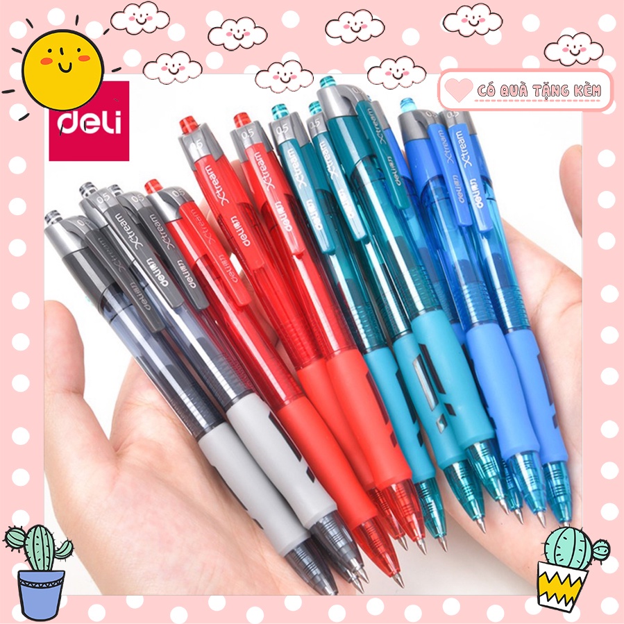 Bút Gel Deli Lineflow S08 Đầu Ngòi 0.5MM | Shopee Việt Nam