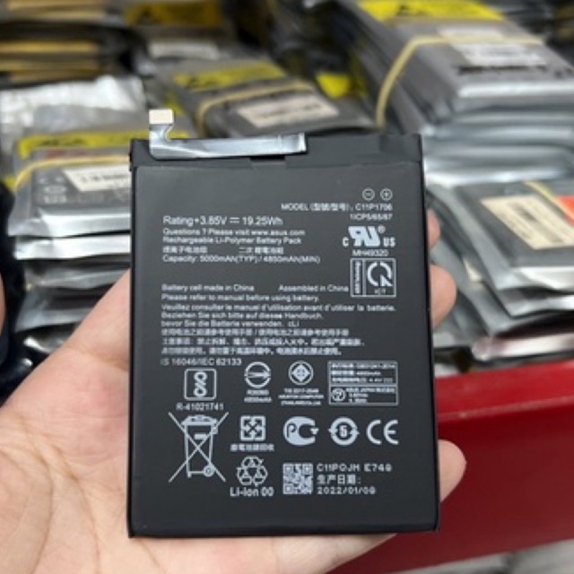 Pin Asus C11P1706/ Pin Asus Max Pro M1 ( 5000 mAh ) Dung lượng chuẩn ...