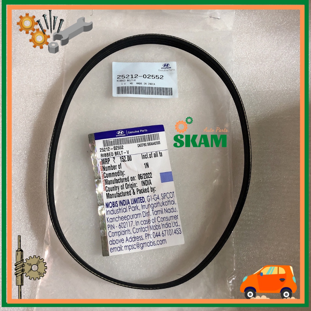 Dây Curoa Bơm Nước Máy Phát Kia Morning 2004-2008, Hyundai Getz / Click ...