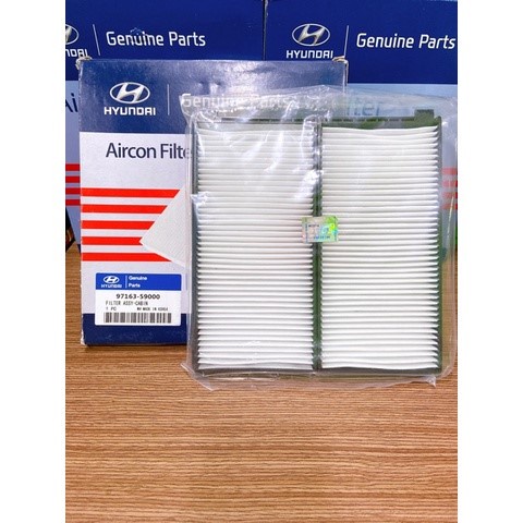 Lọc gió điều hoà, máy lạnh Hyundai Solati BỘ 2 MẢNH (97163-59000 ...