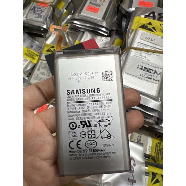Pin Samsung EB-BG965BE/ Pin Samsung S9 Plus (3500 mAh) Dung lượng chuẩn ...