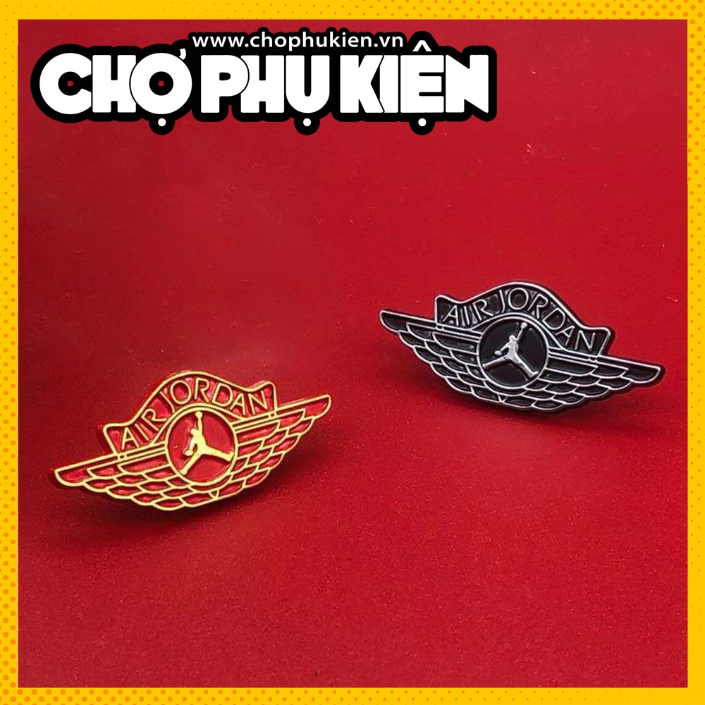 Phụ Kiện Lacehook, Pins ghim Air Jordan Wings trang trí giày AF1, AJ1 ...