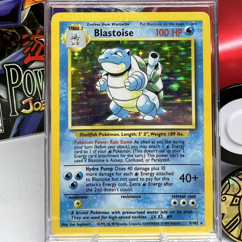 Thẻ bài Pokemon: Blastoise 2/102 Base Set Unlimited | Shopee Việt Nam