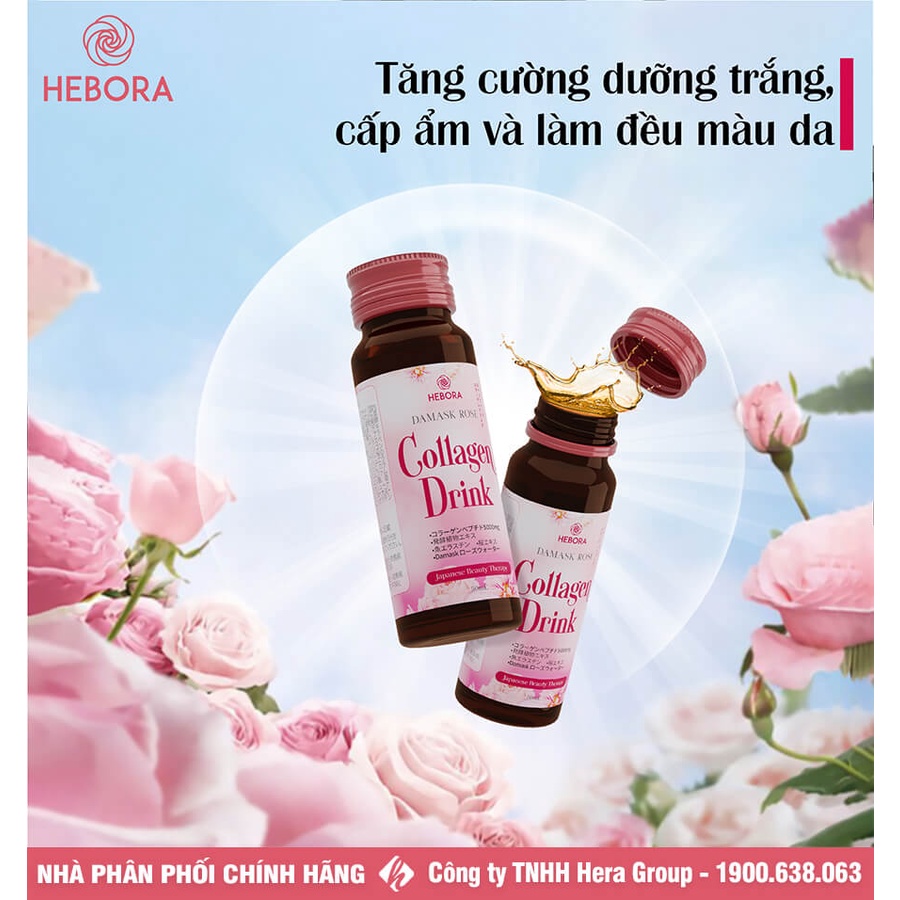 Nước Uống Collagen Hebora Drink set 10 chai | Shopee Việt Nam