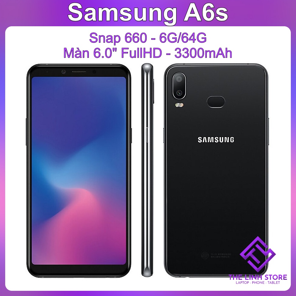 Điện thoại Samsung Galaxy A6s ram 6G 64G - Snap 660 màn 6.0 FullHD | Shopee Việt Nam