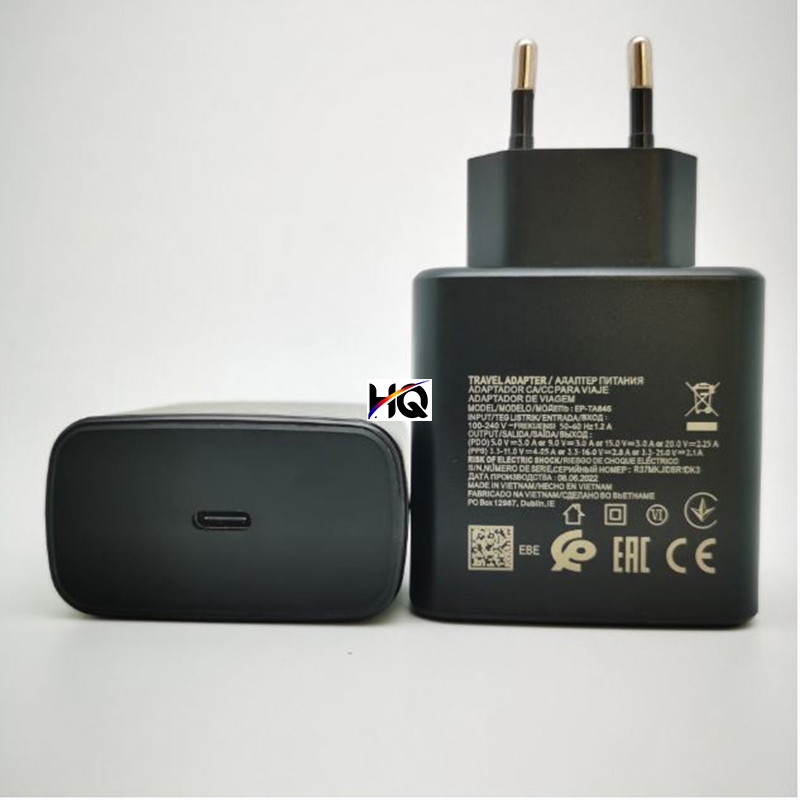 Củ Sạc SS 45w, Củ Sạc Nhanh 45w SS Cho Note 10 plus/S20 Ultra/ Tab S7/ Tab S7 Plus/ Tab S7 ...