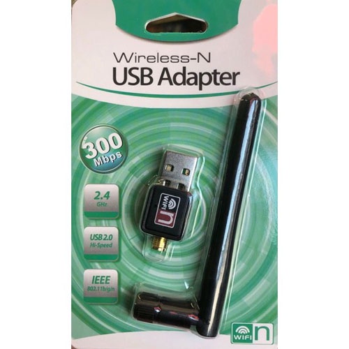 USB Wifi - USB thu Wifi 802.11n Tốc độ 300Mbps Cho Máy Bàn Có Anten ...