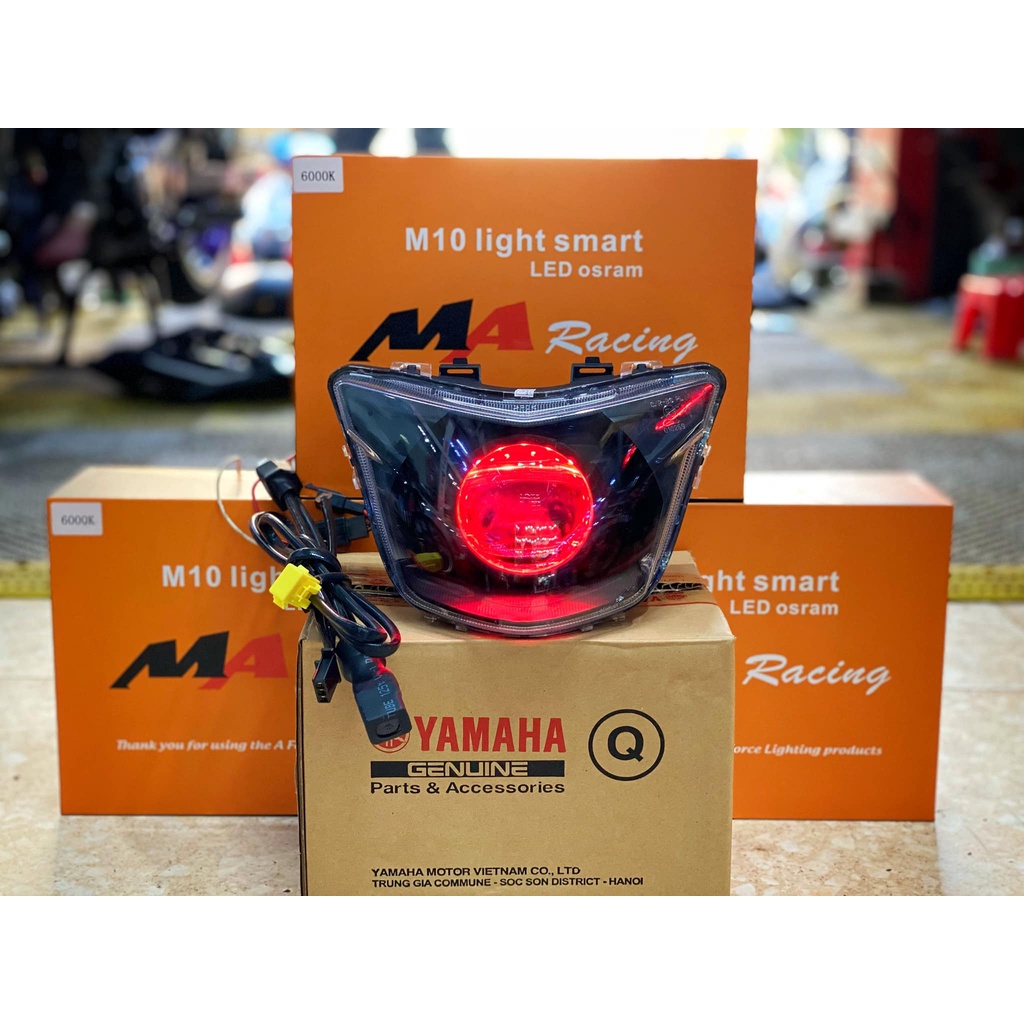 Đèn Pha Bi Cầu M10-V4S Light Smart [ 2024 ] Làm Sẵn Cả Chóa Đèn Ex150 ...