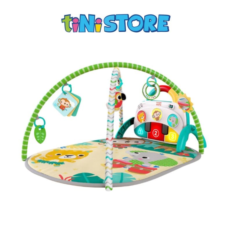 tiNiStore-Thảm chơi họa tiết rừng nhiệt đới 4 trong 1 Bright Starts ...