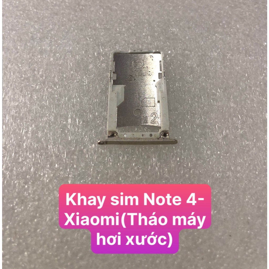 Khay sim Redmi Note 4 Xiaomi (Tháo máy hơi xước) | Shopee Việt Nam
