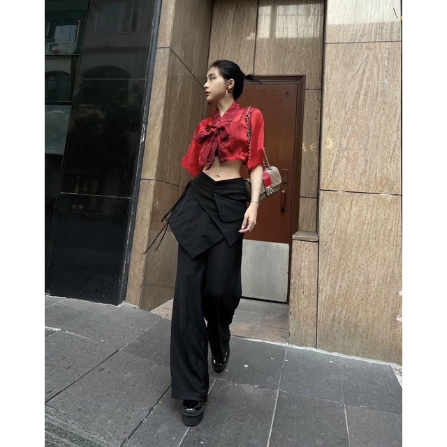 HYMAISON | Set Hanbok tặng kèm áo ống đen | Shopee Việt Nam