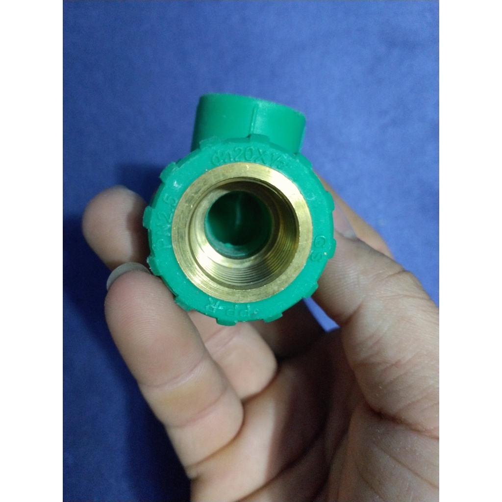 Co ren trong PPR DN 20 ( 1/2 " ) , phụ kiện ống nước nóng | Shopee Việt Nam