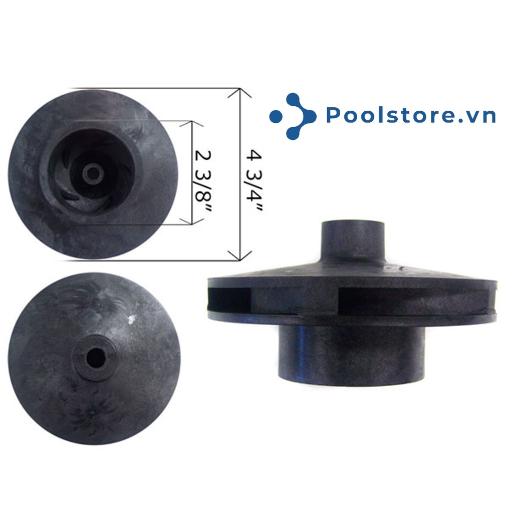 Phụ kiện Cánh quạt bơm lọc hồ bơi 2HP 355086 Pentair | Shopee Việt Nam