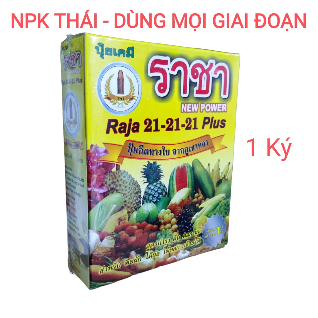Phân Bón Lá Thái Lan RAJA 21-21-21 Plus Thái Lan - 1kg, cho mọi cây ...