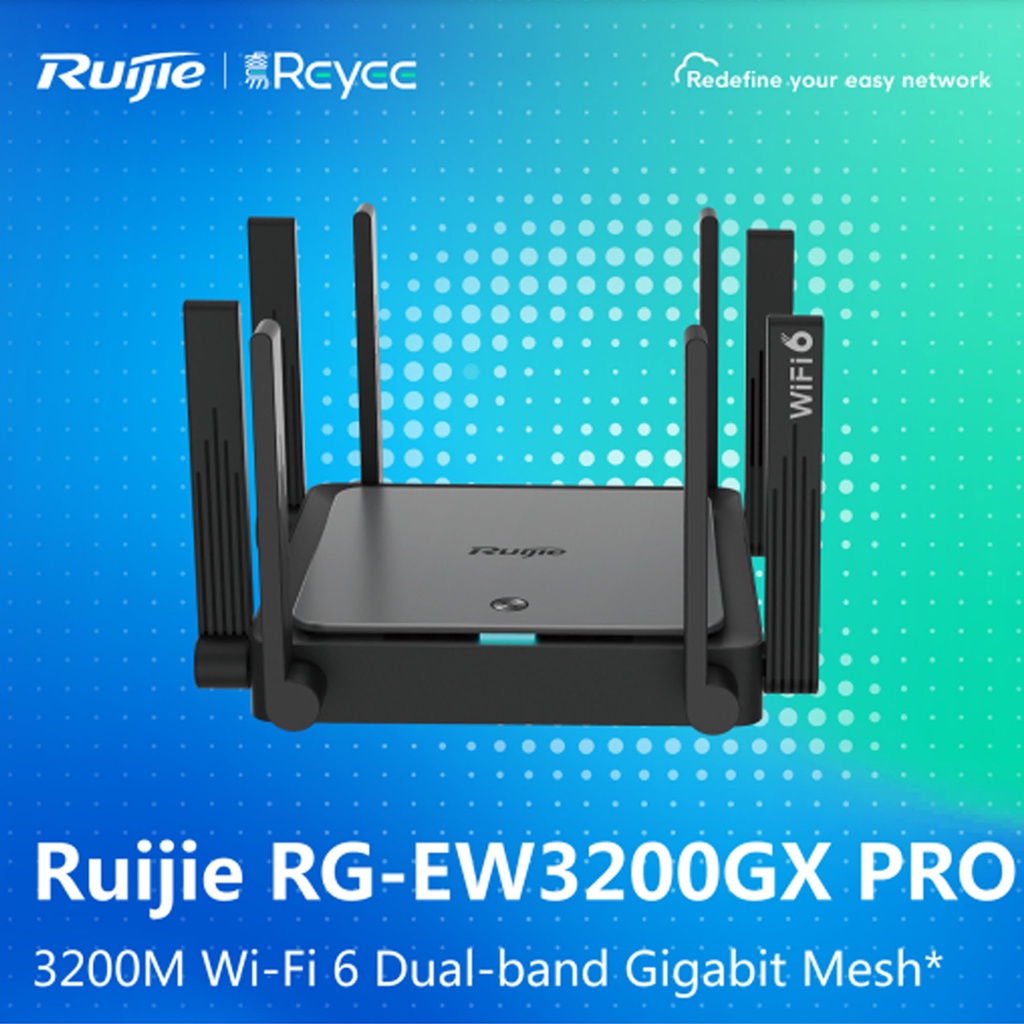 Router Wifi 6 MESH RUIJIE RG-EW3200GX PRO | Shopee Việt Nam