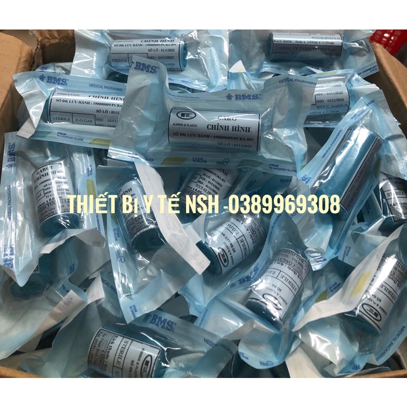 [COMBO 05 CUỘN] Dây garo cao su chỉnh hình định hình 4cm x 100cm và 6cm ...