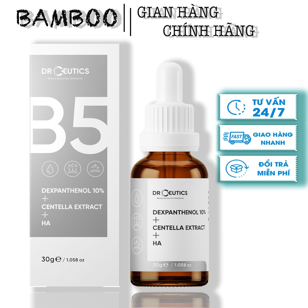 DRCEUTICS Serum B5 DrCeutics Cấp Ẩm Và Phục Hồi Da Dexpanthenol 10% ...