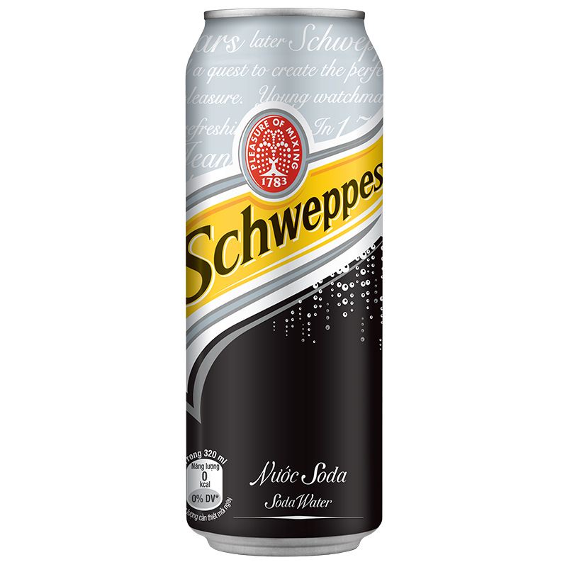 Nước Soda Schweppes/Tonic/Hương Gừng Ginger Ale Lon 320ml Chính Hãng ...