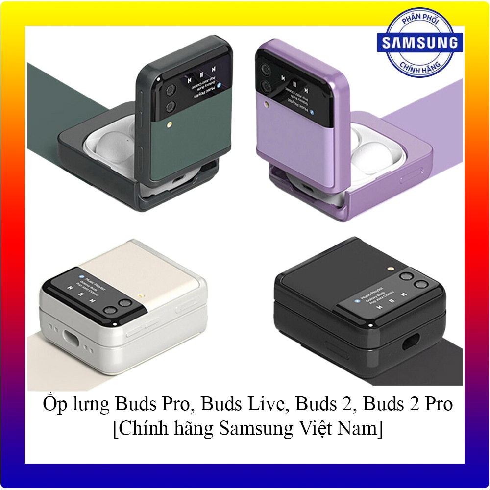 Ốp lưng Buds Pro, Buds 2, Buds Live, Buds 2 Pro hình Zflip3 [Chính hãng ...