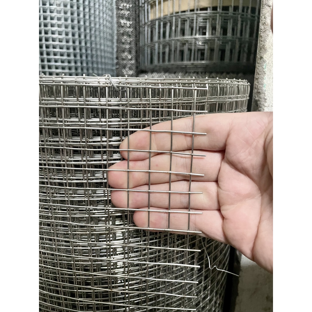 Lưới inox 304 dạng lưới hàn ô lưới 5mm 10mm 18mm 23mm | Shopee Việt Nam