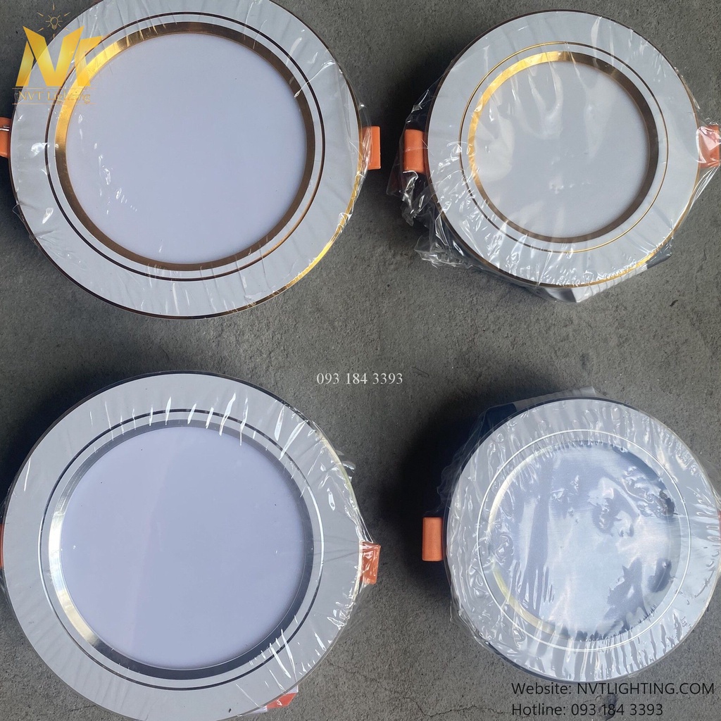[XẢ KHO] Đèn âm trần down light 9W phi 110 - 3 chế độ màu - có nguồn [tăng phô] | Shopee Việt Nam