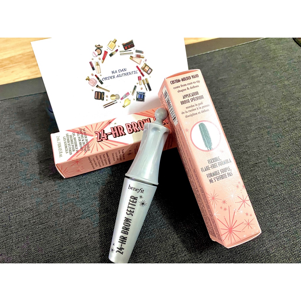 [Authentic - Bill USA] Gel định hình lông mày BENEFIT 24h 24-hour brow ...