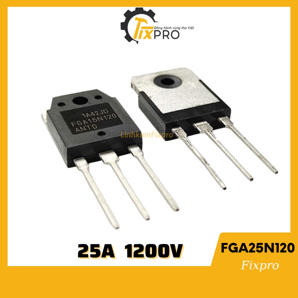 IGBT bếp từ FGA25N120 25A-1200V tháo máy chất lượng tốt | Shopee Việt Nam