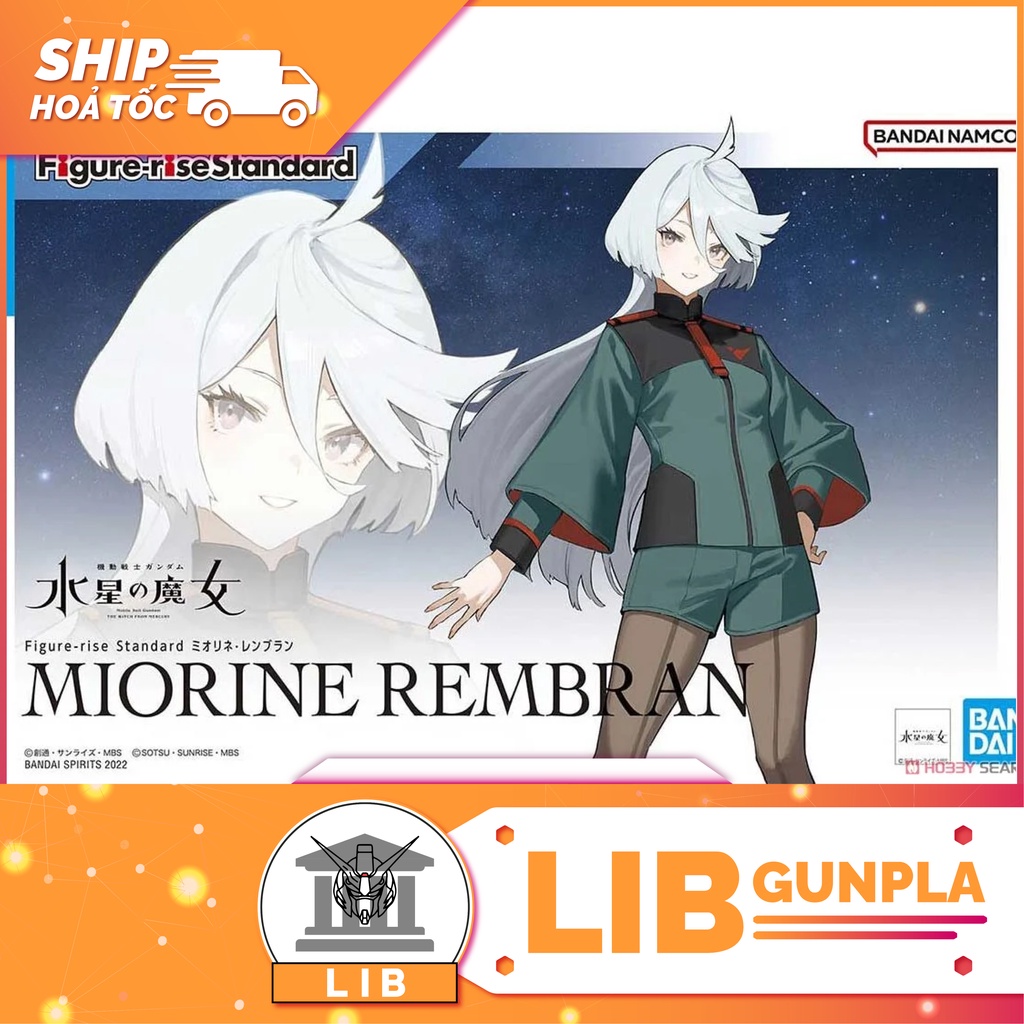 Mô hình lắp ráp Bandai Figure Rise Standard Miorine Rembram | Shopee ...