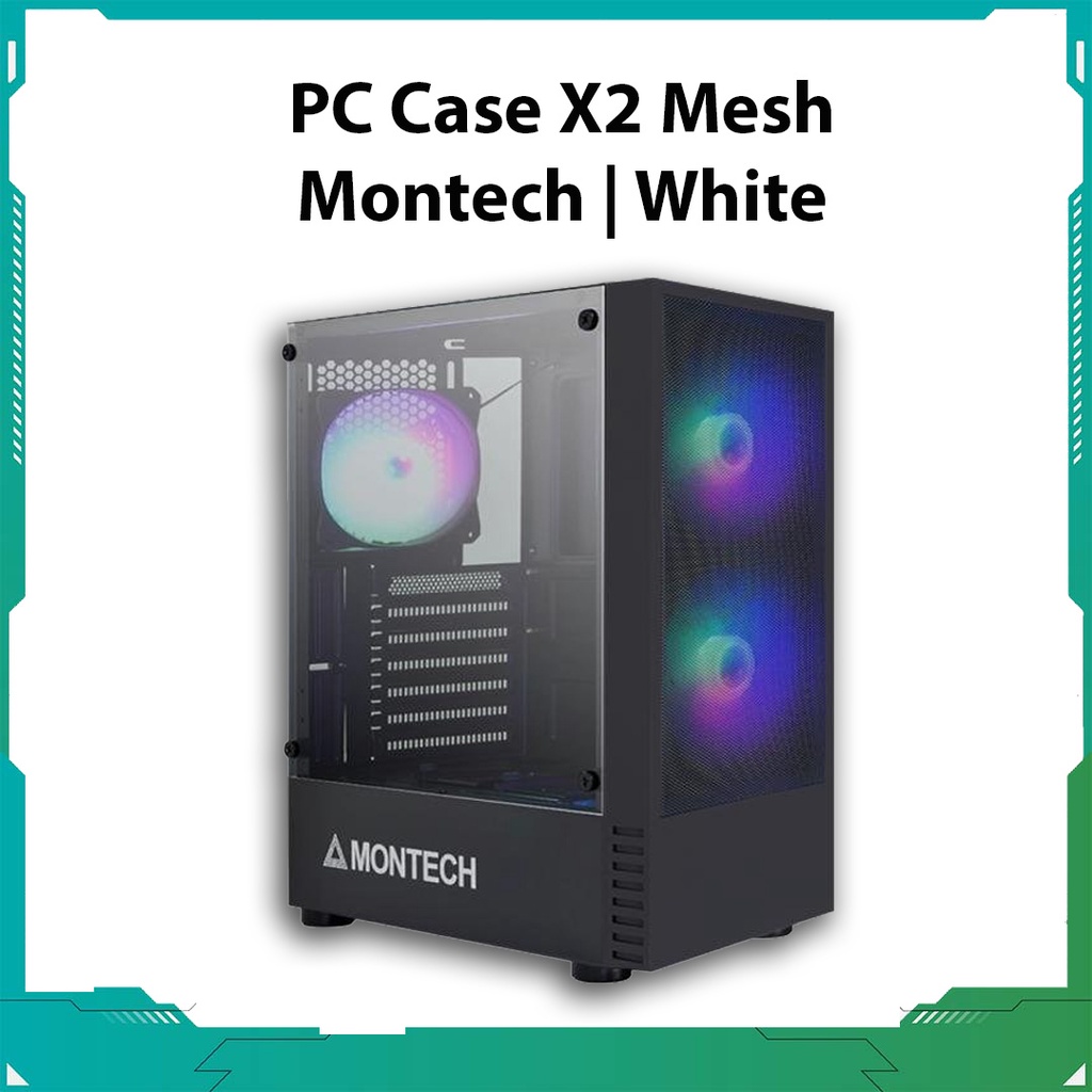 Vỏ Case Máy Tính X1 Montech | Black | Shopee Việt Nam