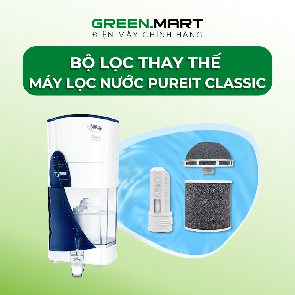 Bộ 3 lõi lọc Pureit Classic | Lõi lọc thay thế máy lọc nước sạch uống ...