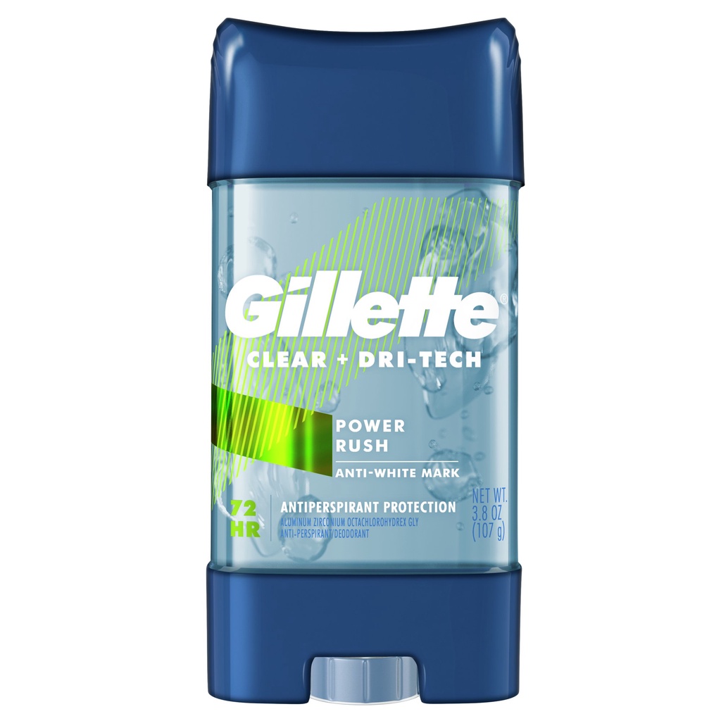 Lăng khử mùi nam Gillette Cool Wave Clear 107g / chai lăn nách GILLETTE ...