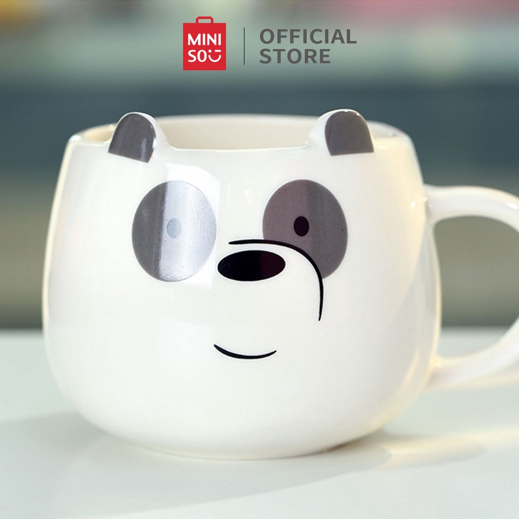 Ly sứ Panda We Bare Bears X Miniso dễ thương văn phòng 390ml | Shopee ...