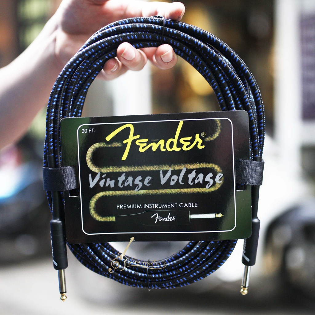 Dây Line (Jack 6 li) Fender cắm đàn Guitar ra loa dài 3m / 6m / 10m ...