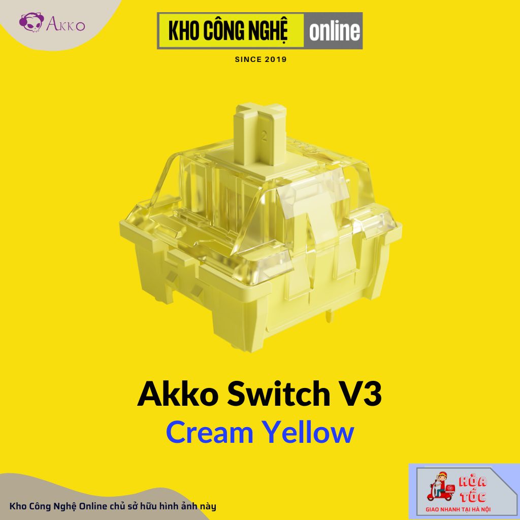 Switch Akko V3 Cream Blue Pro | Cream Yellow Pro Công Tắc Bàn Phím ...