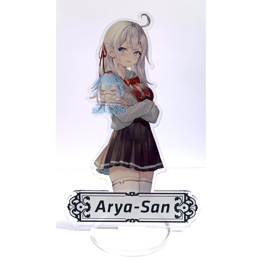 Mô hình Standee Mica Acrylic nhân vật Light Novel Arya bàn bên thi ...