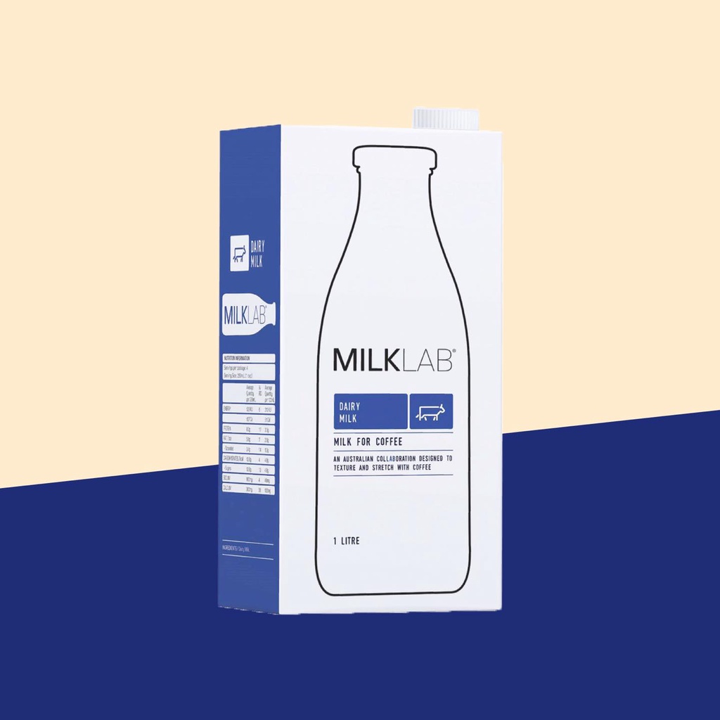 Sữa Tươi MilkLab full cream - nguyên kem 1 Lít ( không đường ) | Shopee ...