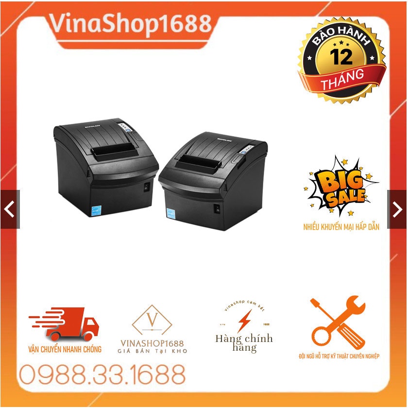 Máy in hóa đơn Bixolon SRP 350Plus III-COPG | in nhiệt | USB, LAN, COM, LPT, WIFI, Bluetooth ...