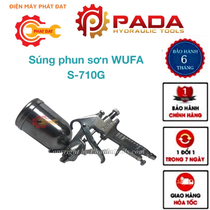 Súng phun sơn WUFA S-710G cao cấp | Shopee Việt Nam