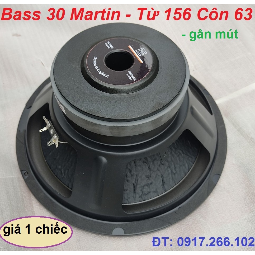 Loa Bass 30 Gân Mút Martin - Từ 156 Coil 63mm Khung Sắt - loa 3 tấc - giá 1 chiếc | Shopee Việt Nam