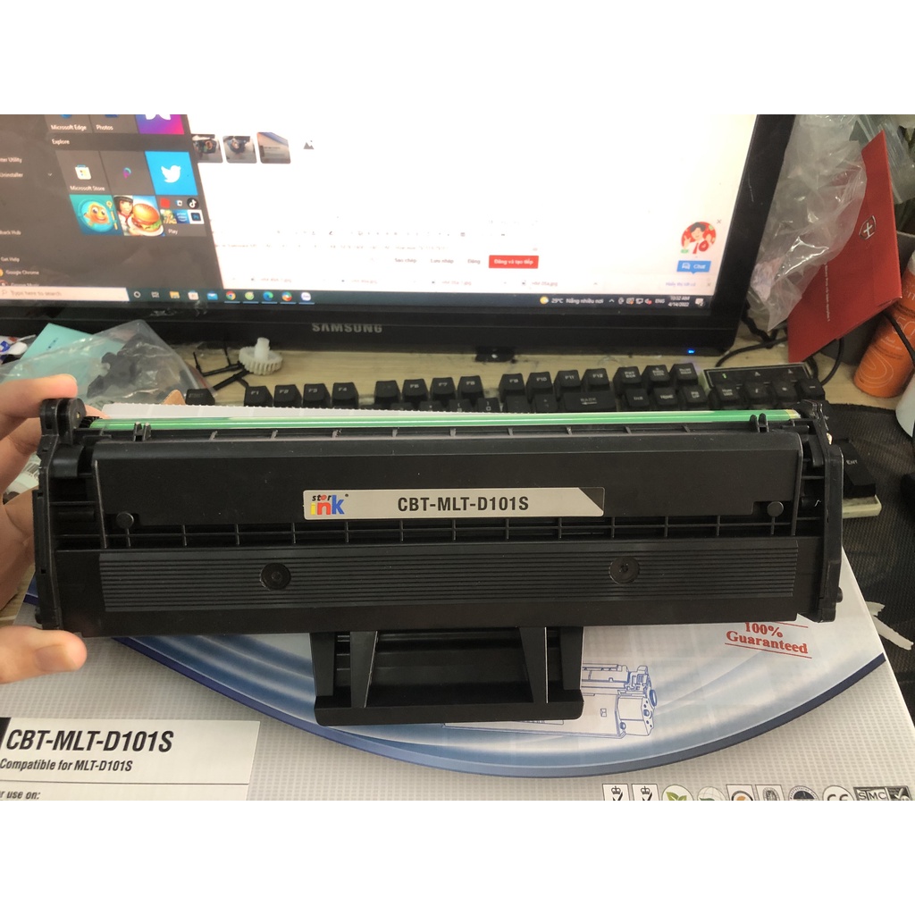 Hộp mực Samsung MLT-D101 101 D101S D101 cho máy in Samsung ML-2160 2161 2162 2165 2168 SCX 3400 ...