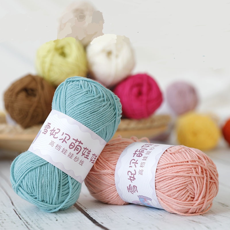 Sợi Len Baby Yarn trơn - Cuộn 40gr (Bảng màu từ 01 - 50) | Shopee Việt Nam