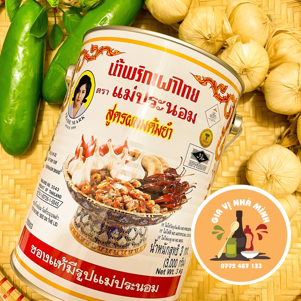 DẦU SA TẾ LẨU THÁI TOYUM- HỦ 3KG | Shopee Việt Nam
