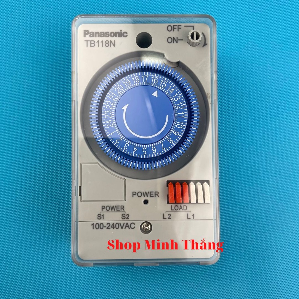 Công Tắc Rơ Le Đồng Hồ Hẹn Giờ Panasonic TB118N | Shopee Việt Nam