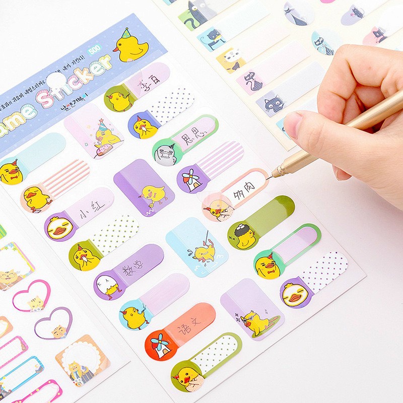 Nhãn dán Sticker Name đánh dấu đồ dùng cá nhân học sinh sinh viên ...