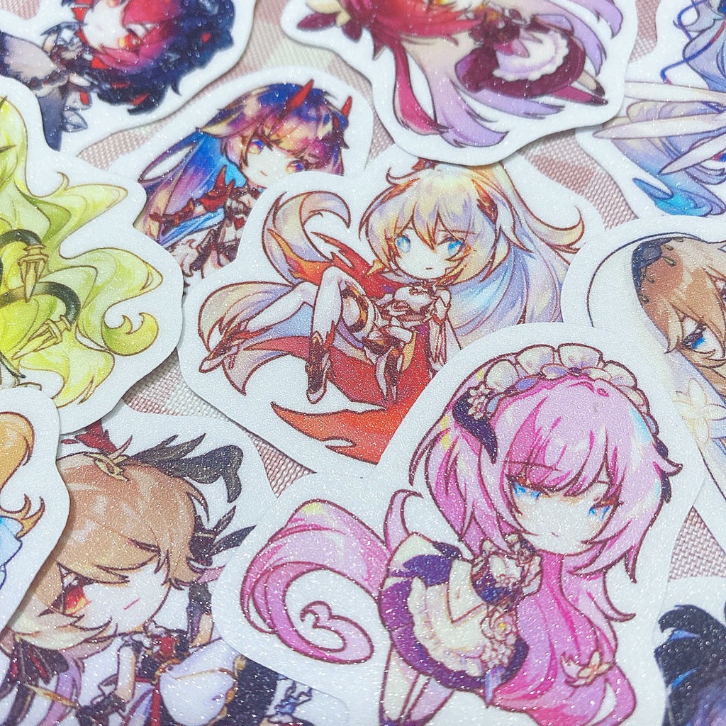 Hình dán/Sticker game Honkai Impact 3 HI3 artist CloudCrow | Shopee ...