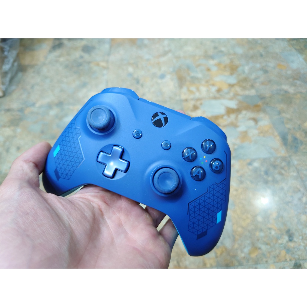 Tay cầm chơi game không dây Xbox Wireless Controller - Sport Blue ...