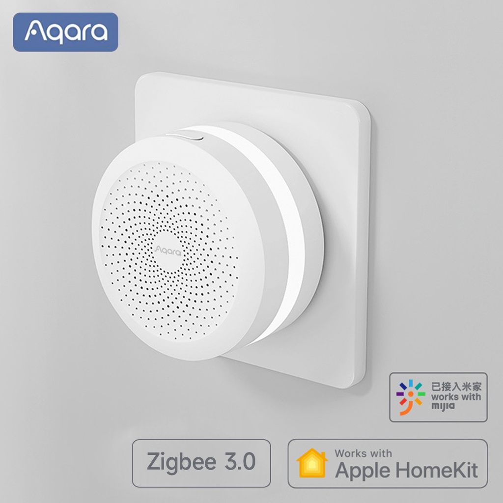 Hub Thông Minh Aqara M1S Gateway Zigbee 3.0 Wifi RGB Điều Khiển Từ Xa Cho Xiaomi Mijia Homekit ...