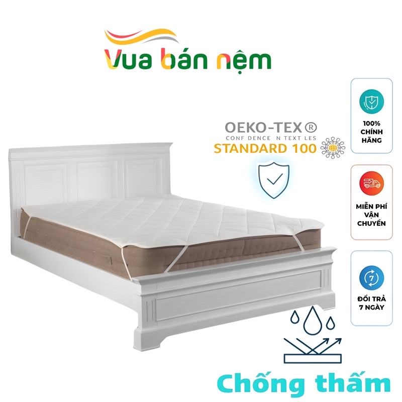 Bảo vệ đệm Hanvico / SleepMate chống thấm tiêu chuẩn khách sạn 5 sao ...