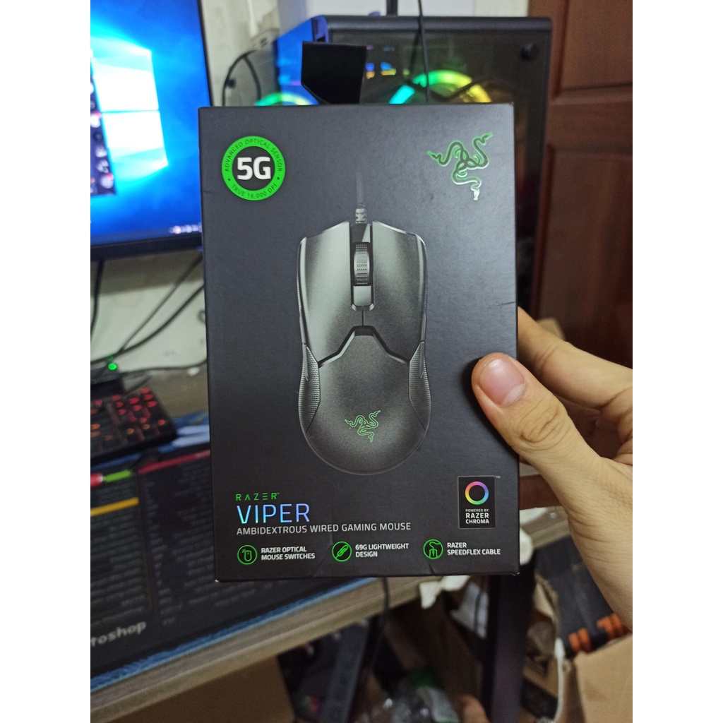 Chuột razer hàng mới 100% chính hãng các mã Mamba elite,deathadder ...